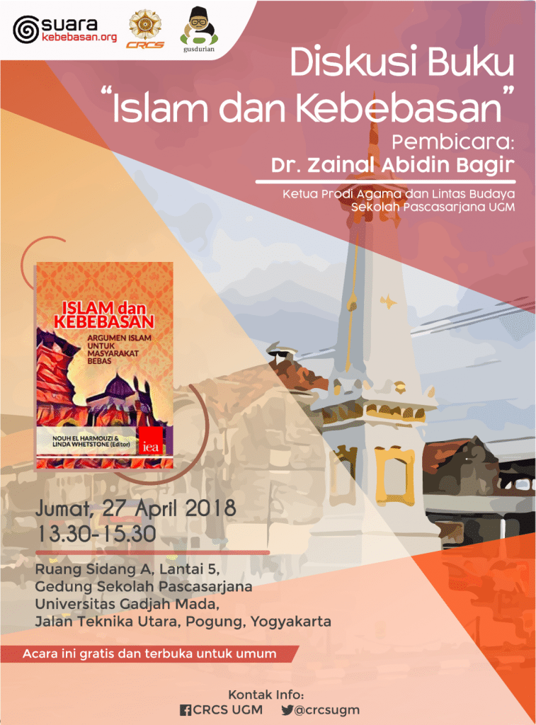Diskusi Buku "Islam dan Kebebasan" – CRCS UGM