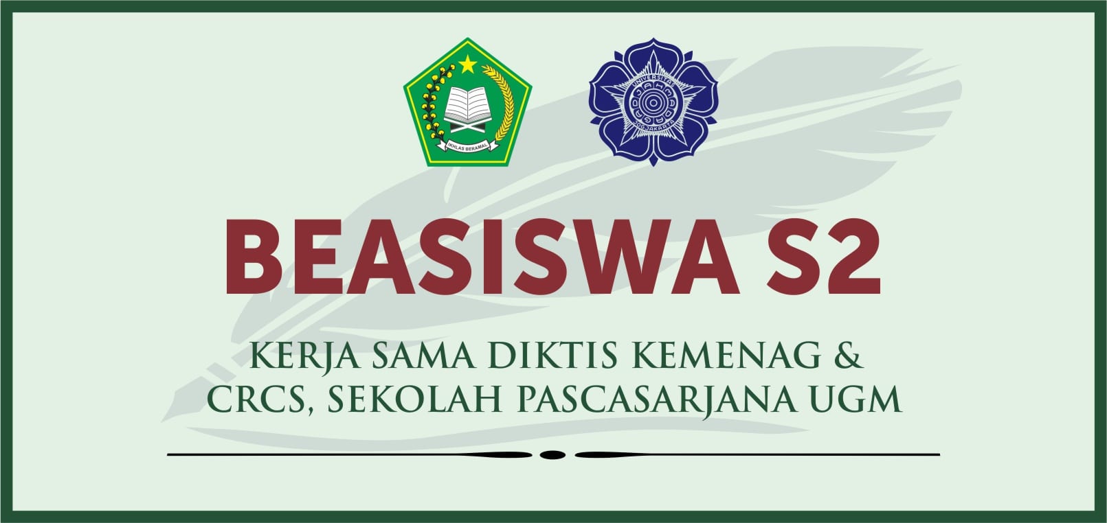 Beasiswa S2 Kerja Sama Diktis & CRCS, SPs UGM (2019) – CRCS UGM