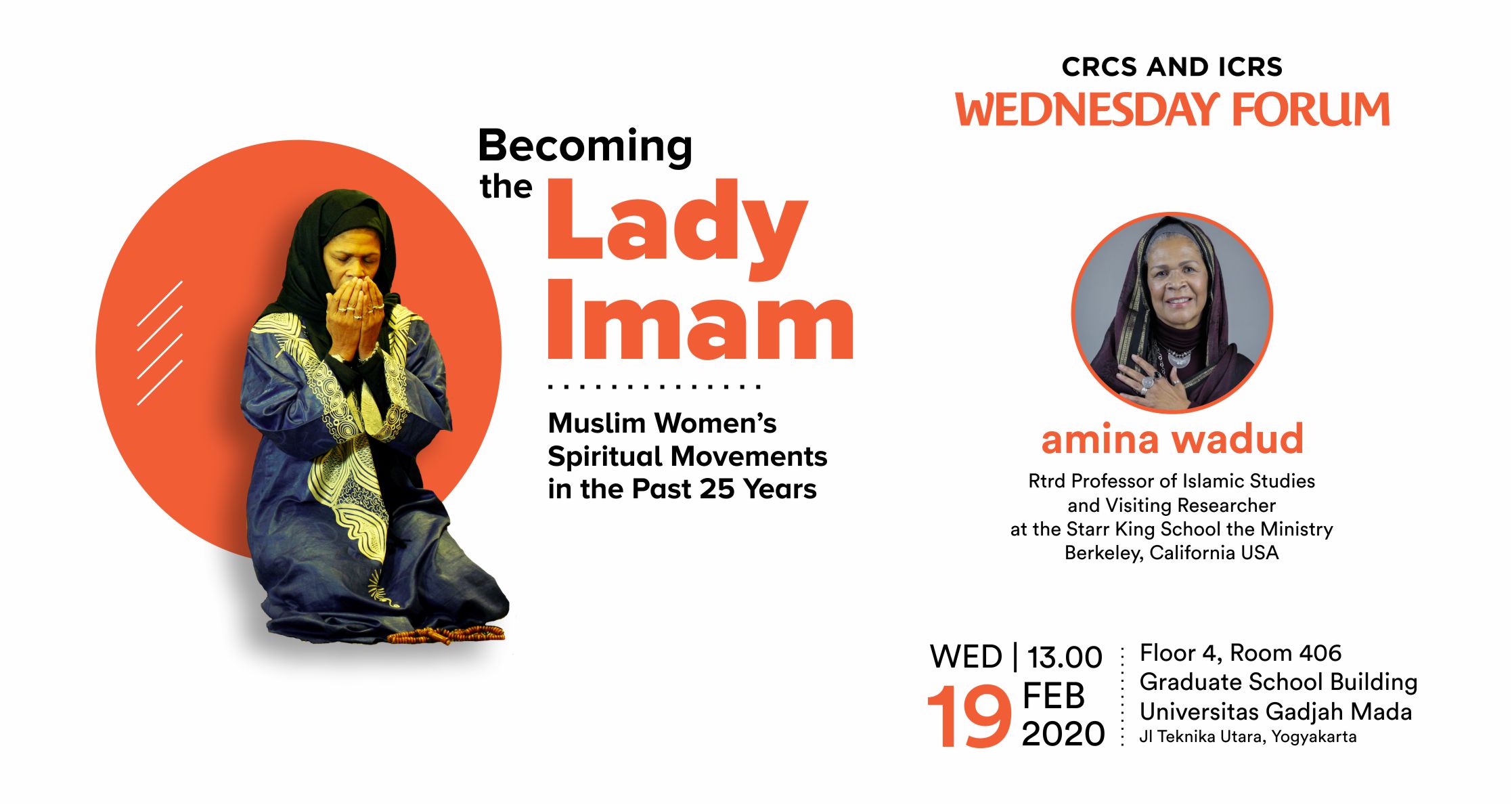 Becoming the Lady Imam – CRCS UGM